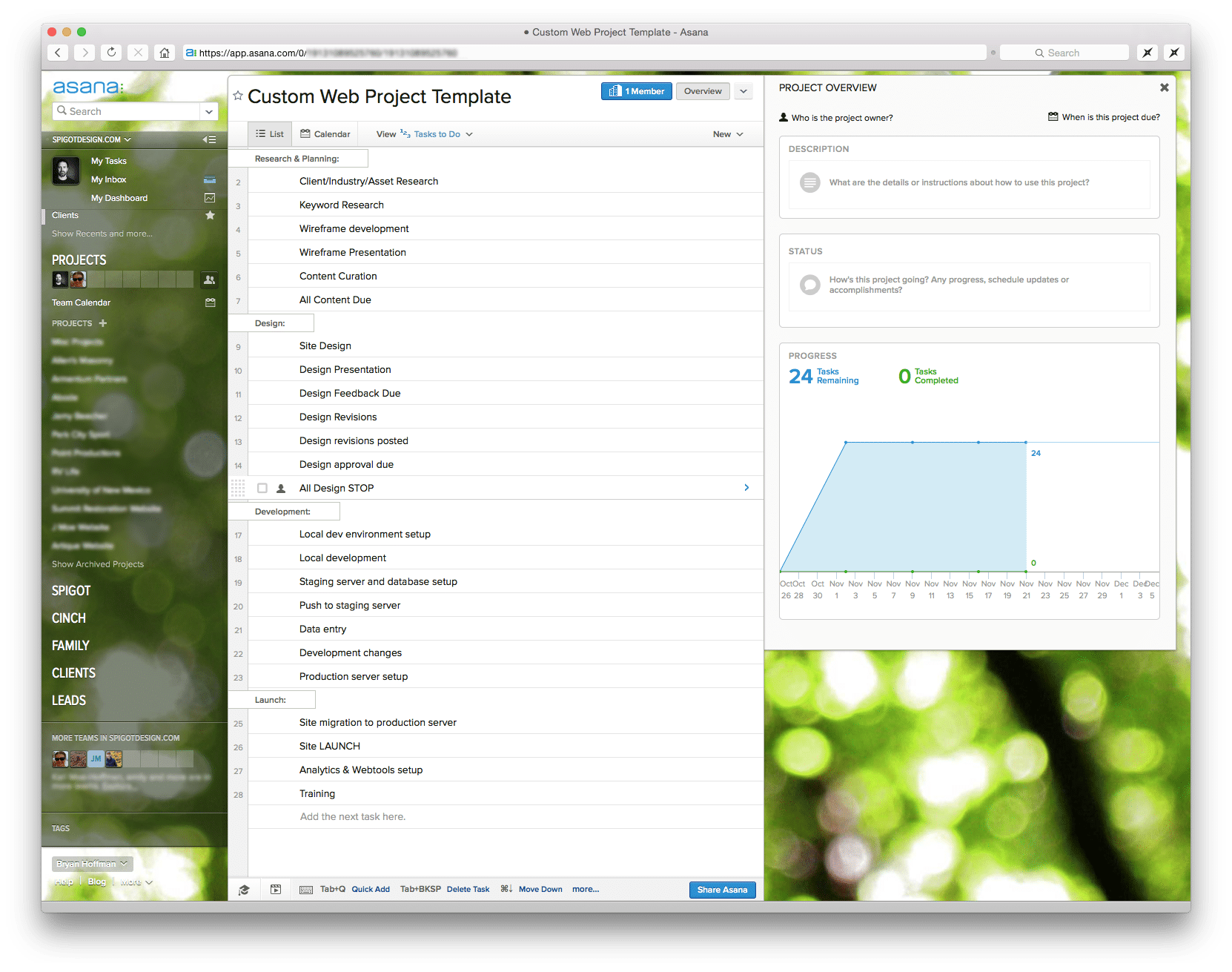 Asana Our Project Management System CRM Spigot